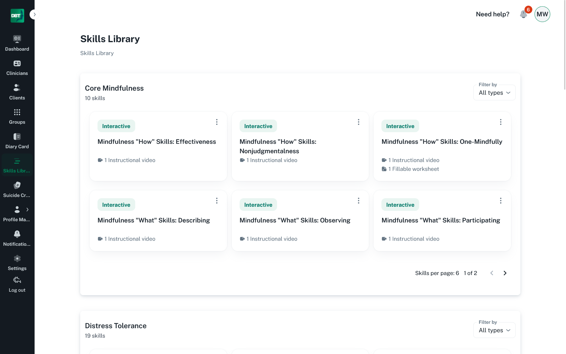 Guilford Digital for DBT > Home